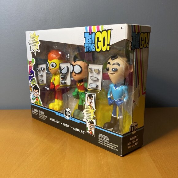 Teen Titans Go | Toys | Teen Titans Go Faceswappers Kid Flash Robin ...